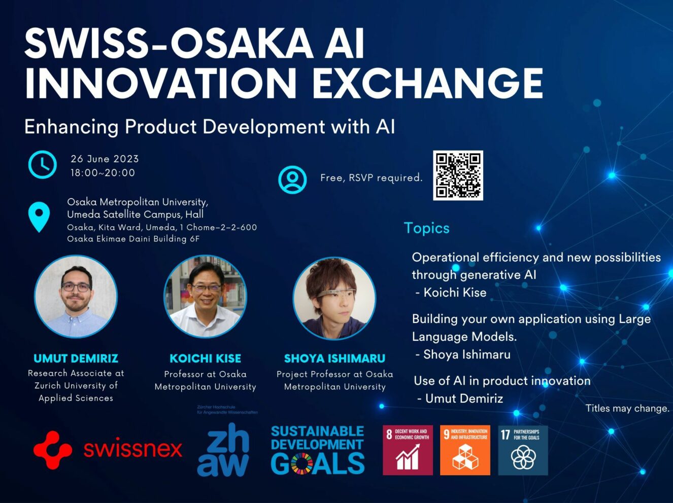 ZHAW-Swissnex Staff Mobility Program - Swissnex