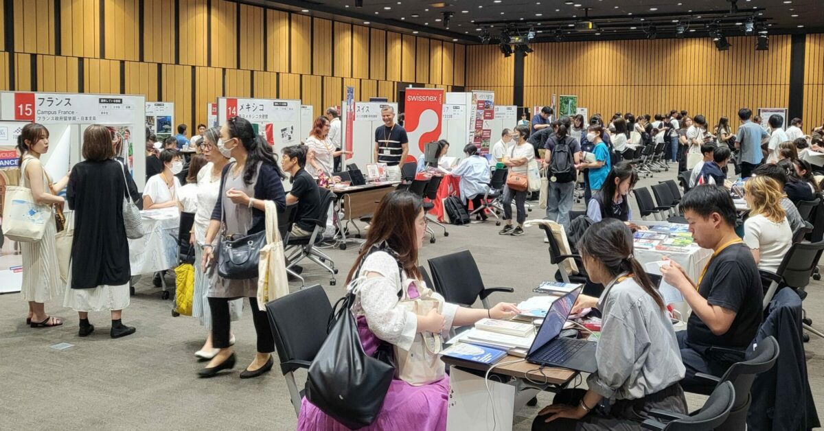 Highlights from the JASSO Study Abroad Fair 2024 - Swissnex