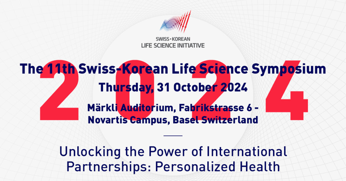 The 11th Swiss-Korean Life Science Symposium - Swissnex