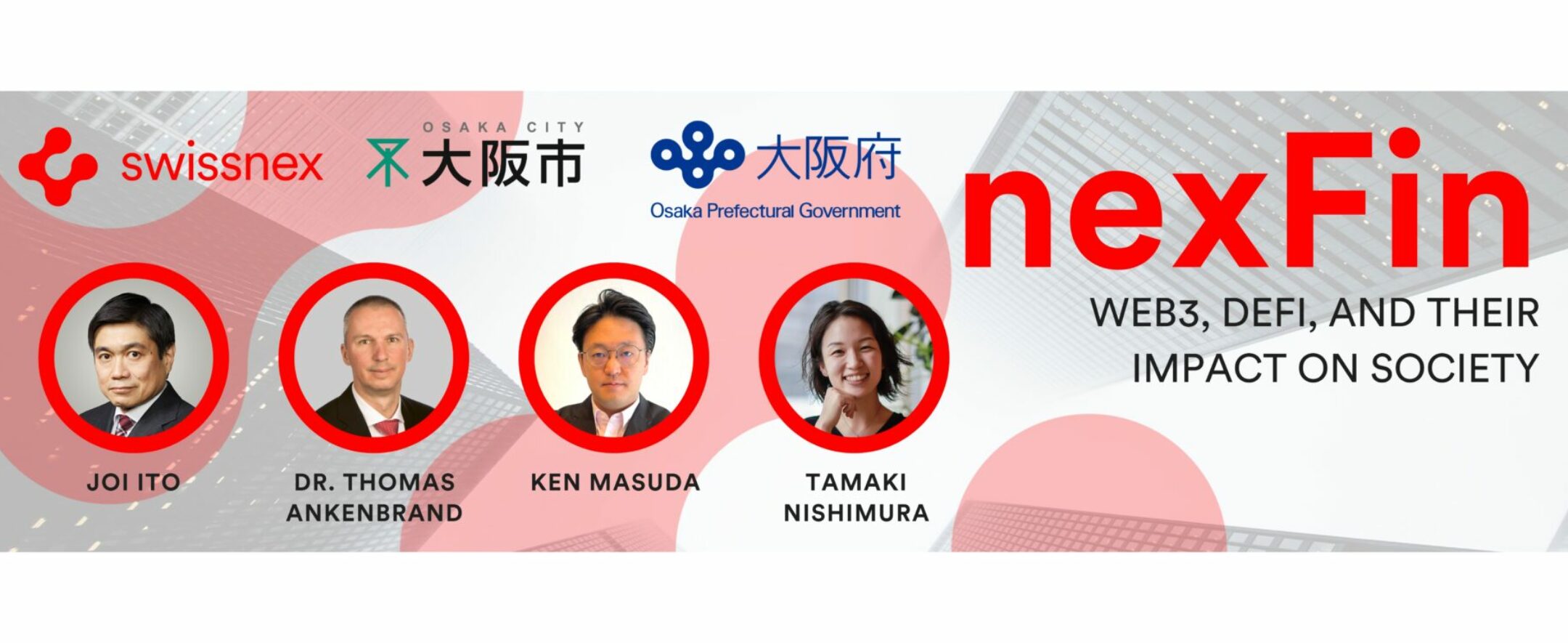 nexFin Innovation Talk - Swissnex in Japan