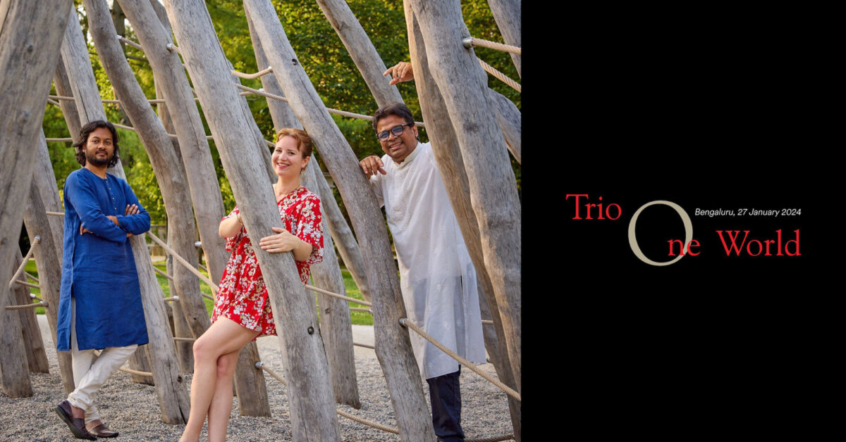 Trio One World Concert - Swissnex in India
